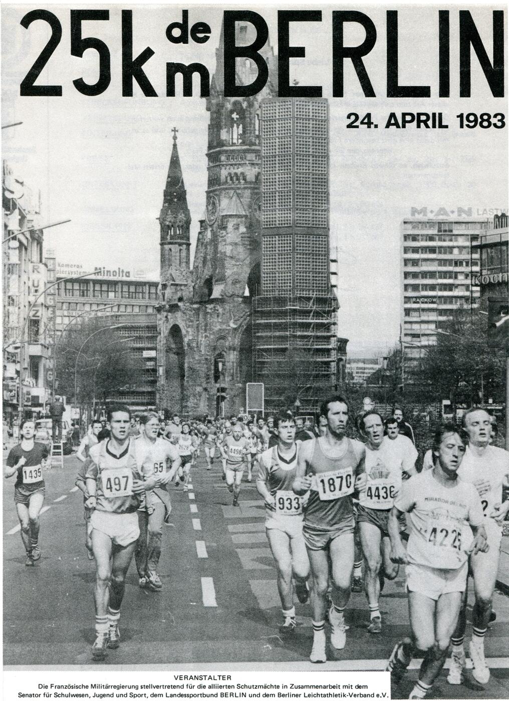 RUNNING GERMANY: BERLIN – In 1981 the event “25 km de Berlin“ was the ...
