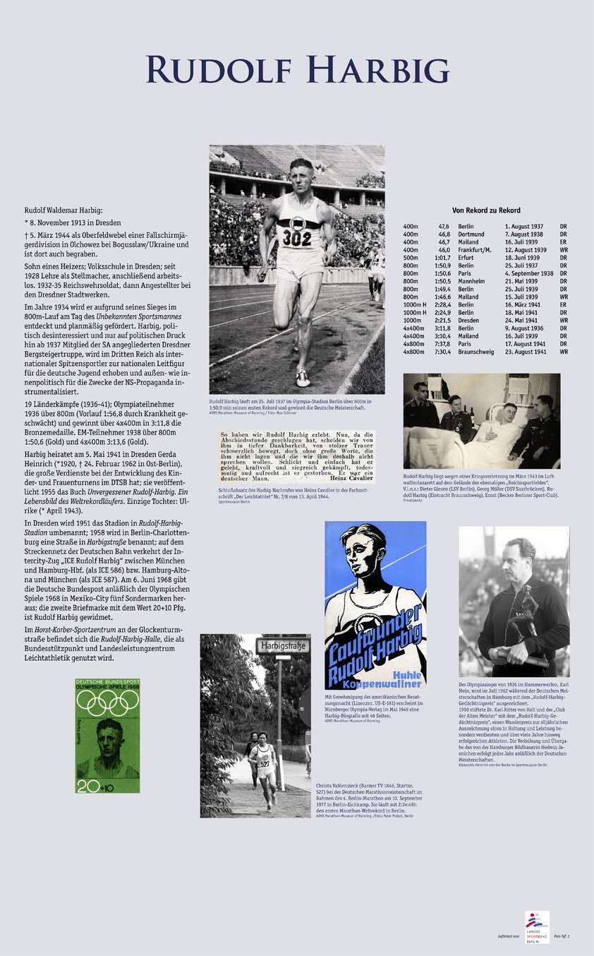 Vor 80 Jahren: Rudolf Harbig vollendet einmaliges Weltrekord-Triple ...