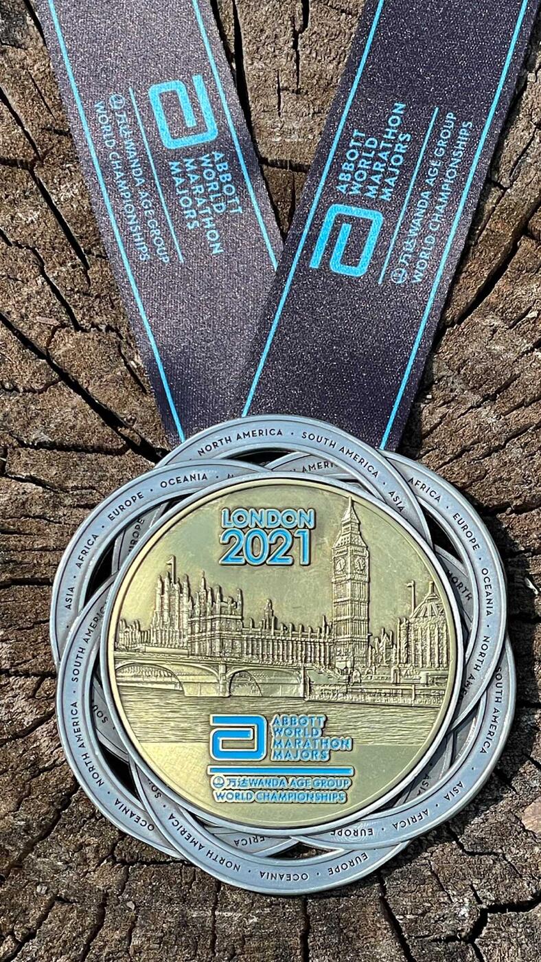 Medal Revealed for the Inaugural AbbottWMM Wanda Age Group World ...