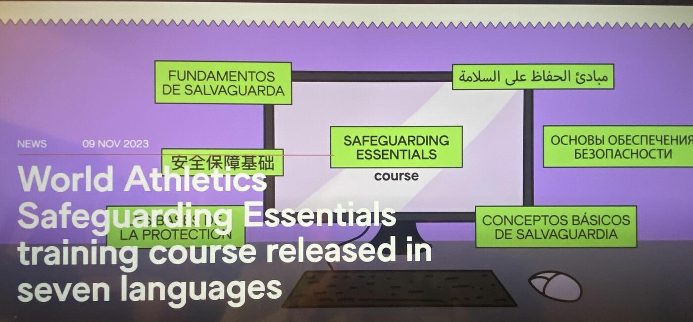 World Athletics Safeguarding Essentials training course released in ...