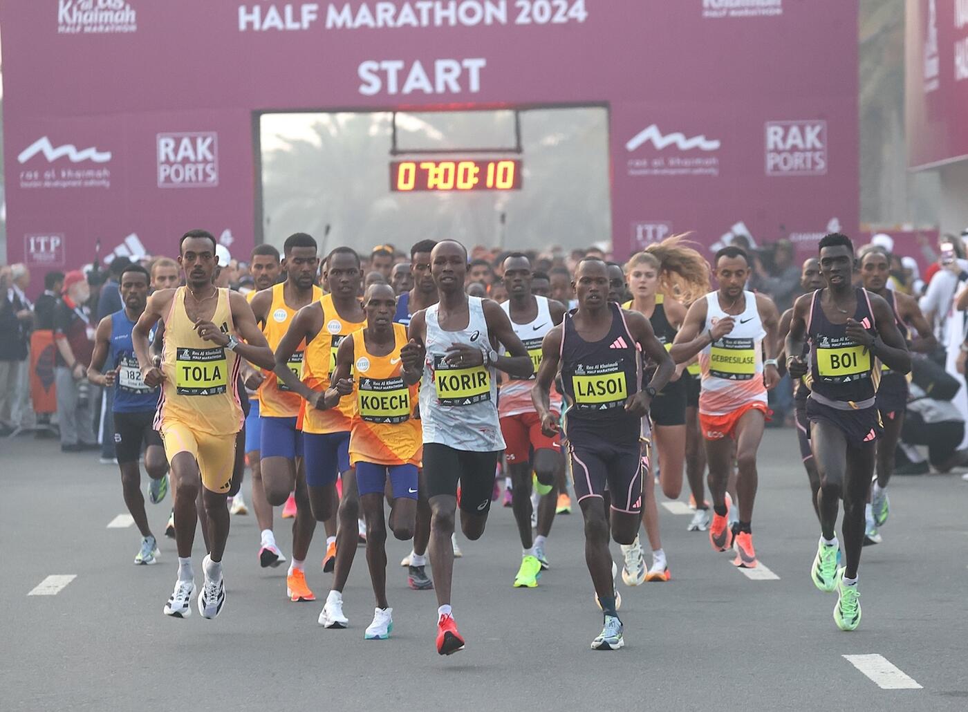 RAS AL KHAIMAH-HALBMARATHON AM 1. FEBRUAR 2025: Rekorde im Visier beim ...